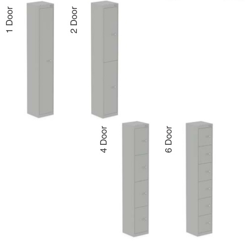 Steel Lockers - Various Sizes - JB Commercial Furniture
