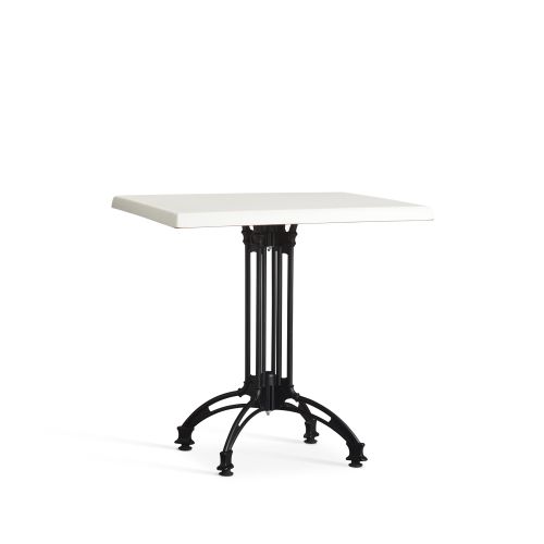 Cyprus All Weather Dining Table - Square Werzalit Top - JB Commercial ...
