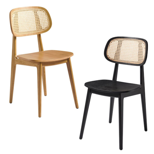 Nebraska Side Chair - Rattan Back - JB Commercial Furniture