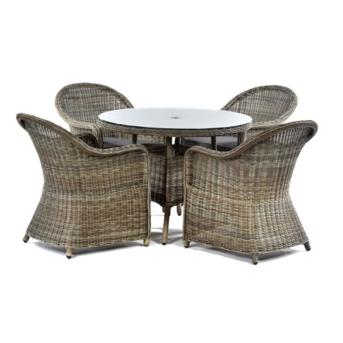 Fiji Rattan Round Set Glass Dining - various sizes - JB Commercial ...