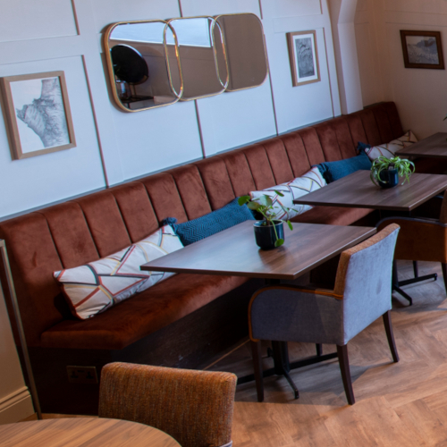 Cosmopolitan Royale Bench Seating - fluted backrest - price per metre ...