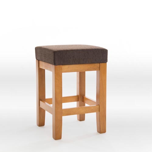 Chunky Low Stool - upholstered - JB Commercial Furniture