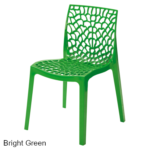 Honeycomb All Weather Stacking Side chair - JB Commercial Furniture