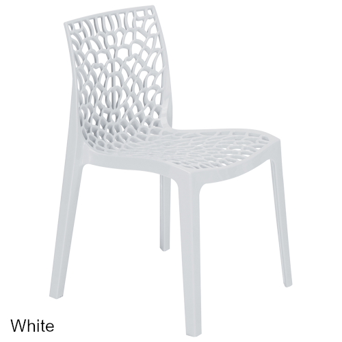 Honeycomb All Weather Stacking Side chair - JB Commercial Furniture