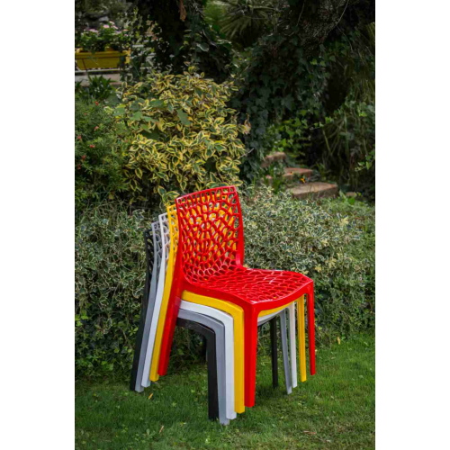 Honeycomb All Weather Stacking Side chair - JB Commercial Furniture
