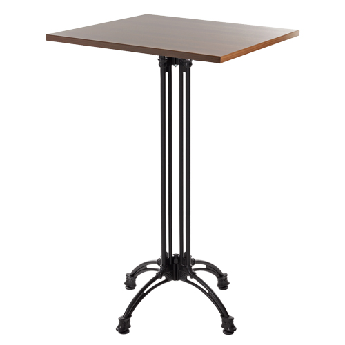 Cyprus Square Poseur Table with Tuff Top - JB Commercial Furniture