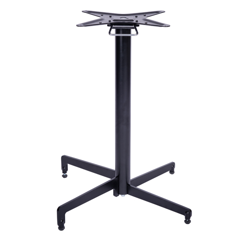 Unite Ultra Folding All Weather Poseur Table with Square Werzalit Top ...