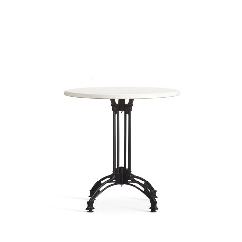 Cyprus All Weather Dining Table with Round Werzalit Top - JB Commercial ...