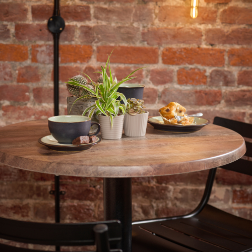 Gladiator Round XL Table with tuff top - JB Commercial Furniture