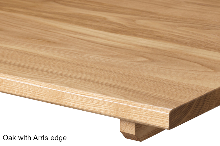 Solid Wood Table Tops - round or square, top only. - JB Commercial ...