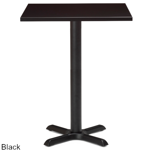 Valor Square Poseur Table with Tuff Top - JB Commercial Furniture