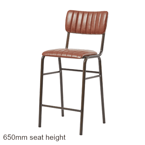 Rally Industrial Stacking Bar Stool - various heights available - JB ...