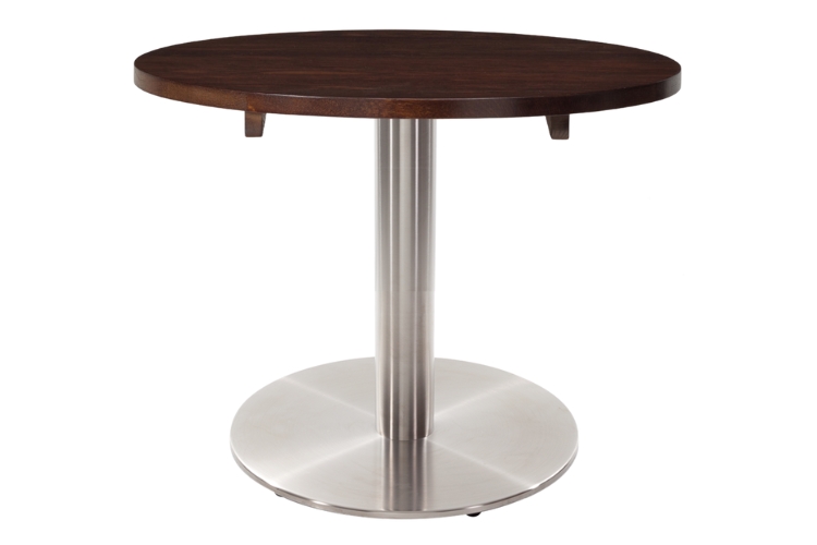 Bounty Round Coffee Table with Solid Wooden Top - JB Commercial Furniture